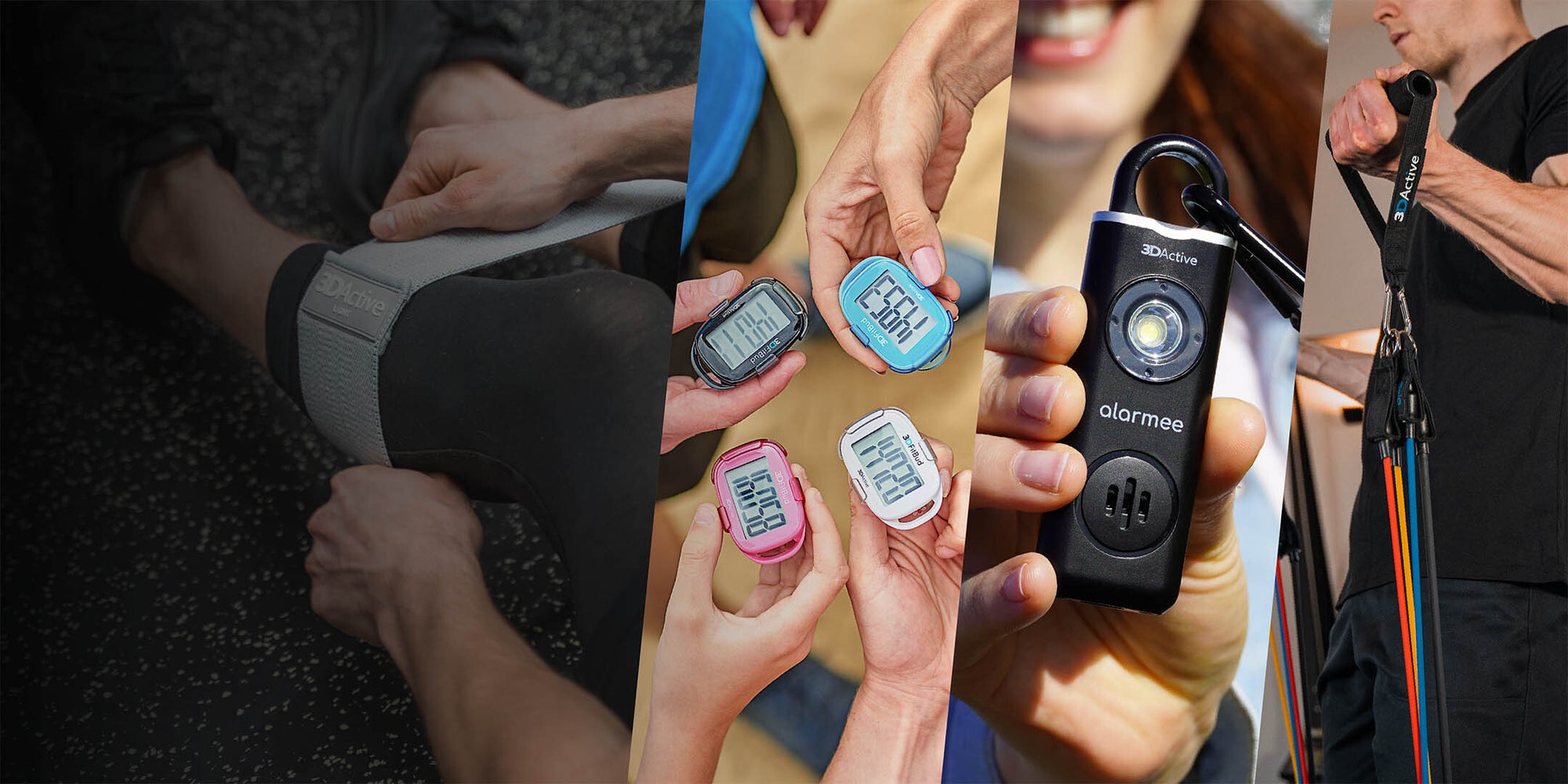 Step Monitor & Personal Alarm Devices. Home Workout Essentials